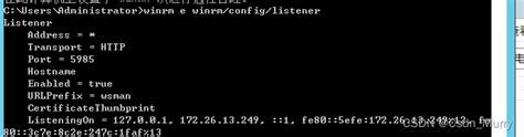 远程执行windows服务器命令之winrs，阿里云 csdn博客
