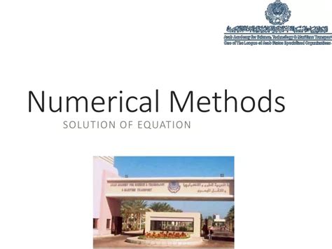 PPT Numerical Methods For Root Finding Bisection Method PowerPoint Presentation ID