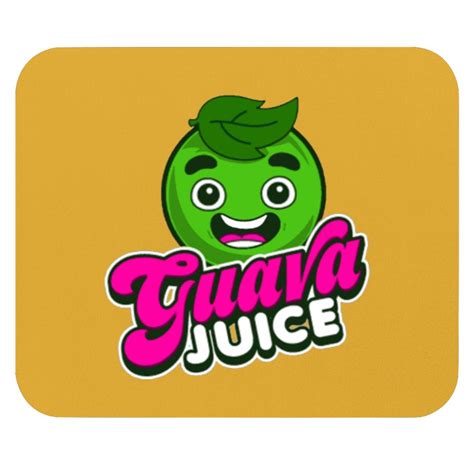 S Guava Juice Logo Tee Youtuber Merch Guava Juice Mouse Pads Sold By