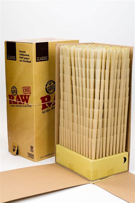 Raw Cone Bulk 1400 King Size Jj Trading Inc