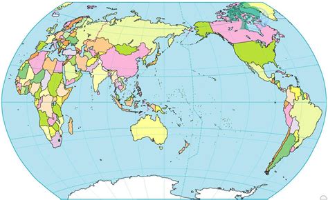 世界地图全图 中文版 高清版 世界各国地图
