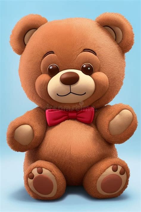 Friendly Bear Cub Cartoon Character Stock Illustration Illustration