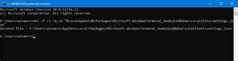 How To Reset Windows Terminal To Defaults In Windows 10