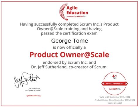 George Tome On Linkedin Scrumatscale Scruminc Scrum