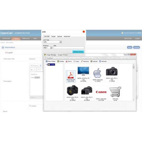 opencart pdf file uploader