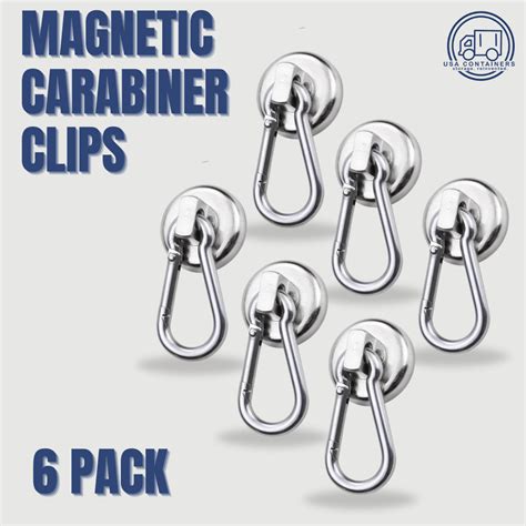 Shipping Container Magnetic Hooks 6 Pack Usa Containers
