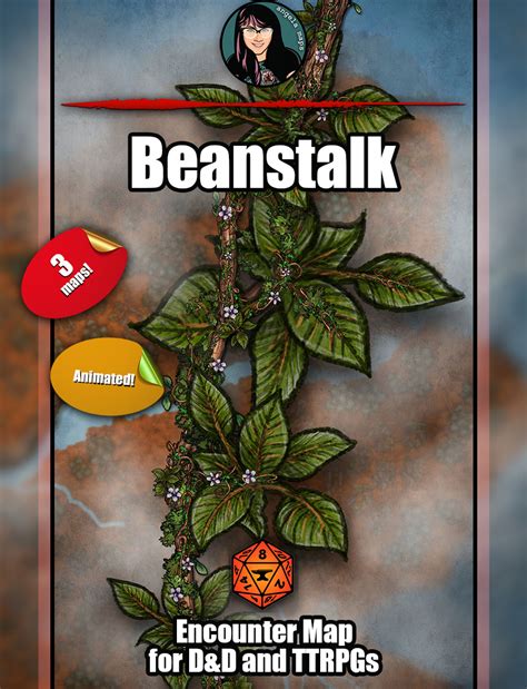 Beanstalk Battle Map With Foundry Vtt Support Animated Webm