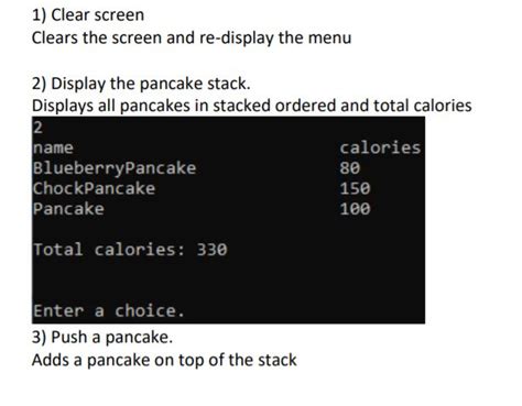 Solved Pancake Stack You Are Stacking Pancakes Of Your