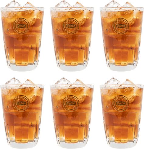Lipton Ice Tea Glas Stapelbaar 370 Ml 6 Stuks Bol