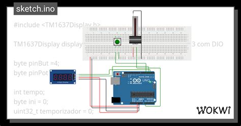 Cronômetro JãoZika TCC Wokwi ESP STM Arduino Simulator