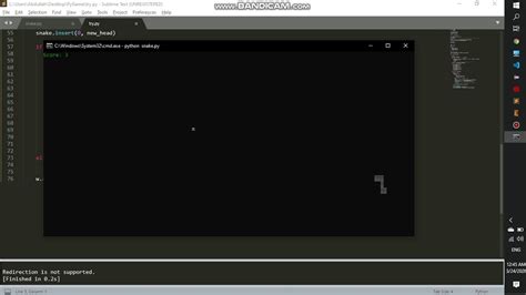 Simple Snake Game Curses Programming With Python YouTube