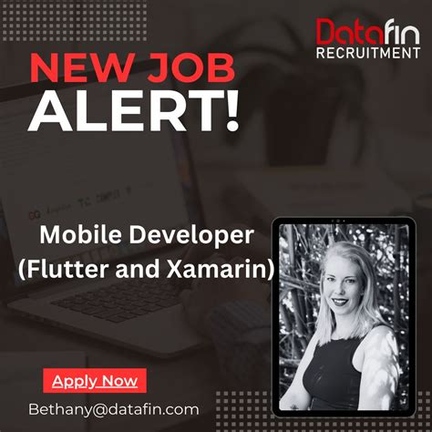 Mobiledeveloper Flutter React Xamarin Datafinrecruitment Datafin