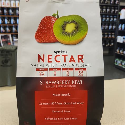 Syntax Nectar Whey Protein Isolate Strawberry Kiwi 2lb Semper Fi