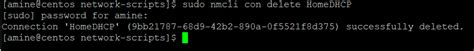 How To Configure Network Interfaces Using Nmcli On Centos 76