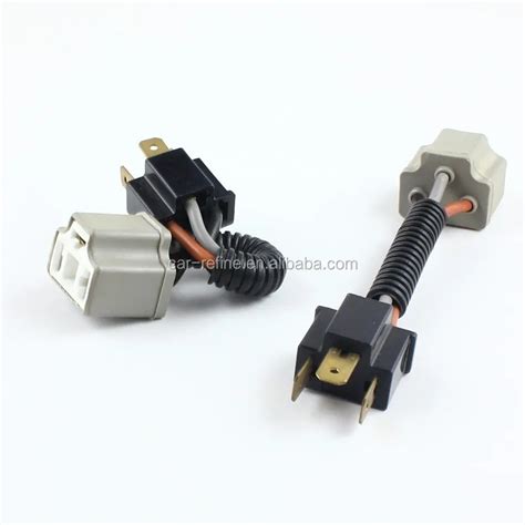 h4 9003 hb2 세라믹 남성 여성 배선 케이블 led 전구 소켓 h4 확장 커넥터 플러그 어댑터 소켓 buy h4 전구