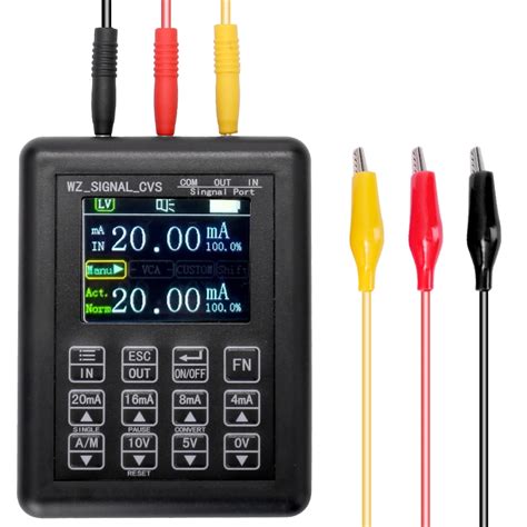 High Precise Adjustable Current Voltage Analog Simulator 0 10v 4 20ma
