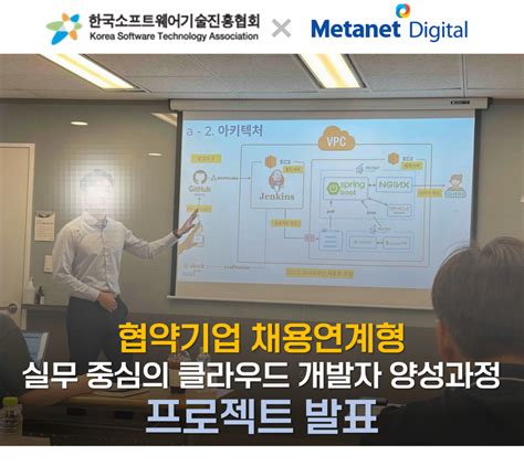 Kosta 261~262기 실무 중심의 클라우드 개발자 양성과정 프로젝트 발표메타넷디지털 채용연계 2023627