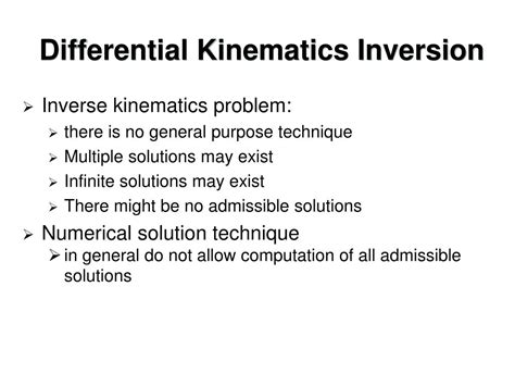 Ppt Review Differential Kinematics Powerpoint Presentation Free Download Id5159914