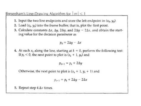 Bresenham Line Drawing Algorithm By S L Sonawanepdf Computing