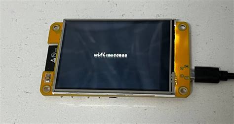 connecting wifi and mqtt with esp32 tft touch screen development board micropython boardor