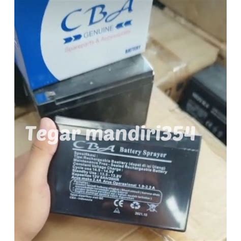 Jual Aki Cba Sprayer Ah Batrai Cas Tangki Amper Aki Cas Cba Ah Baterai Aki Accu Ah Volt