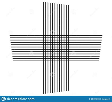 Irregular Random Intersecting Lines Abstract Grid Mesh Grate And
