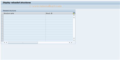 ANZARCH SAP Tcode Display Reloaded Structures