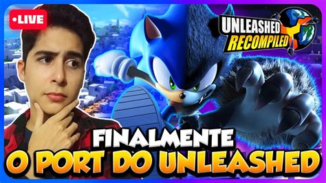 Live Vamos Jogar Sonic Unleashed Recomp E Conversar Parte 1 Youtube