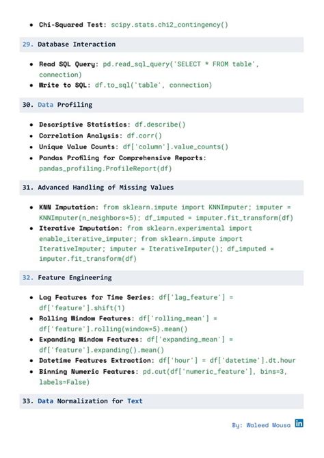 Data Preprocessing Cheatsheet For Learners Pdf Technology And Computing