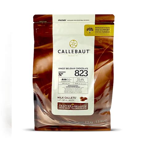 Купить Шоколад молочный 33,6% Callebaut, (ПАЧКА) 2,5кг.(Каллебаут) • в ...