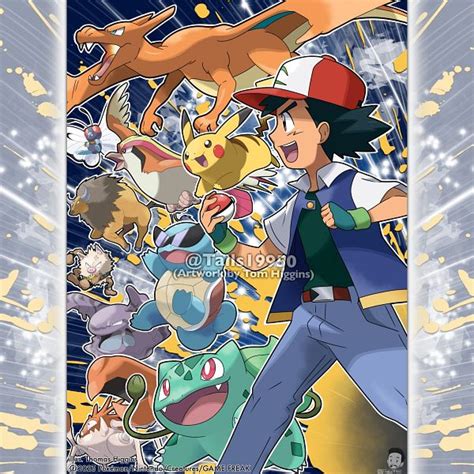 Satoshi Pokémon Ash Ketchum Pokémon Anime Image by Tom