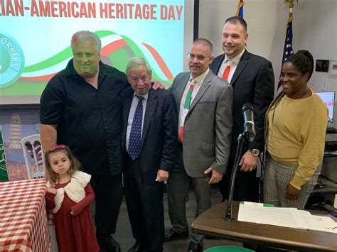 Twu Local 100 On Twitter Pres Utano Brings Grand Daughter Nina Fay To Italian Day At The