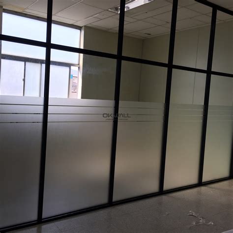 갈바 격자 유리 칸막이 유리칸막이 오케이칸막이