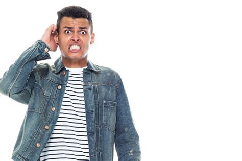 청바지 재킷을 입고 좋은 찾고 아프리카계 미국인 흑인 남자정서적 스트레스 20 24세에 대한 스톡 사진 및 기타 이미지 20 24세 20 29세 남성 Istock