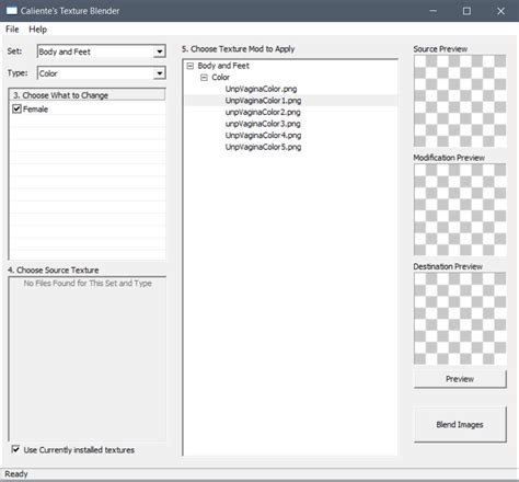 Missing Body Textures In Textblend Skyrim Technical Support LoversLab