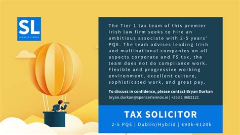 Newjob 2023goals Lawjobs Legaljobs Careerdevelopment Irelandjobs Taxjobs Bryan Durkan