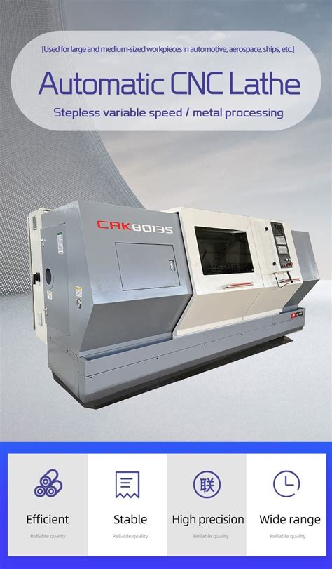 CNC Horizontal Lathe Machine CAK Phmtool