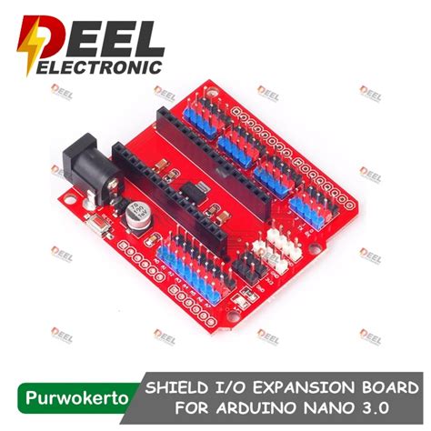 Jual SHIELD IO EXPANSION BOARD FOR ARDUINO NANO UNO SHIELD EXTENSION BOARD Shopee Indonesia