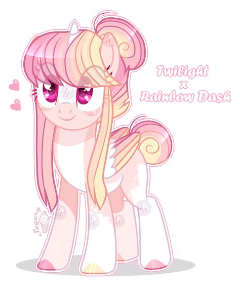 Twilight X Rainbow Dash Adopt Mlp By Sugaryicecreammlp On Deviantart