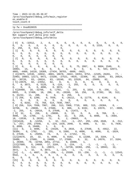 Tp Debug Info Pdf