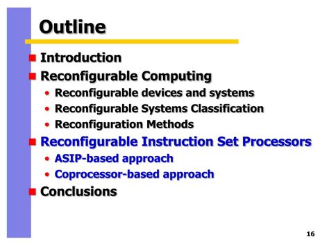 Ppt Dynamically Reconfigurable Architectures An Overview Powerpoint