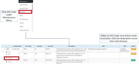 Atc Code Documentation Home