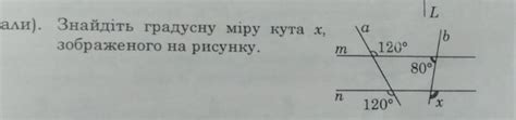 Знайдіть градусну міру кута х зображеного на рисунку Школьные Знания Com