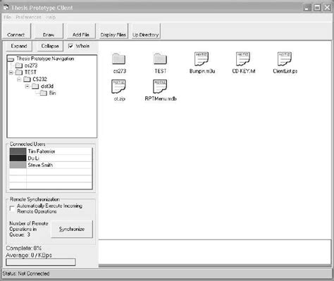 Figure 10 From A Groupware Interface To A Shared File System Semantic