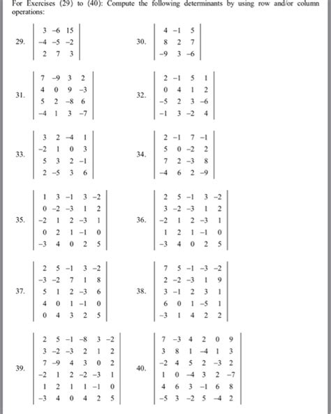 Solved For Exercises To Compute The Following Chegg