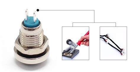 Mini Push Button 8MM Waterproof IP65 Momentary Mini Push Button Switch