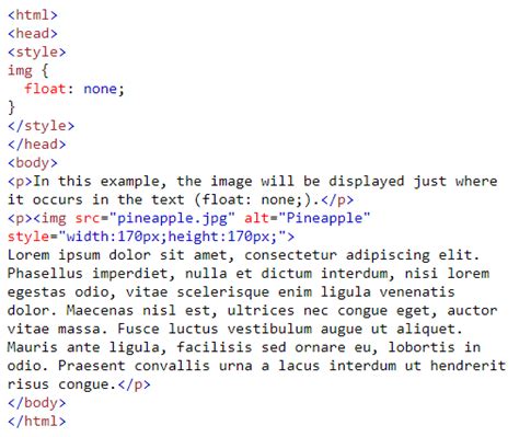 ویژگی Float و Clear در Css آتریا