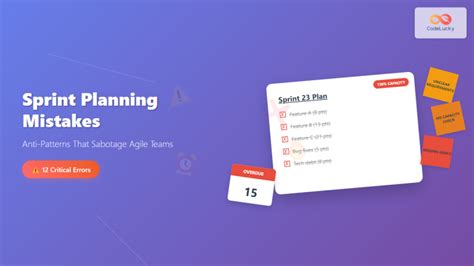 Scrum Anti Patterns Common Dysfunctional Practices That Kill Team Productivity Codelucky