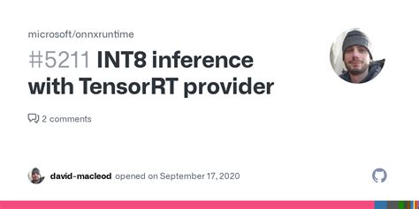 int8 inference with tensorrt provider · issue 5211 · microsoft