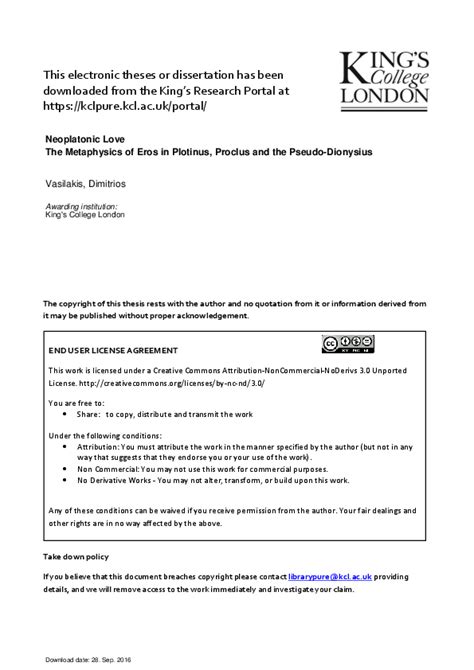 Pdf Neoplatonic Love In Plotinus Proclus And Dionysius Areopagite